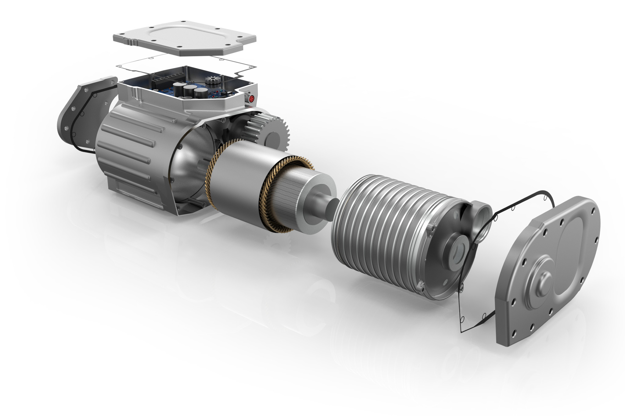 Internal and External Machining of the Stator Housing | WEISSKOPF Site